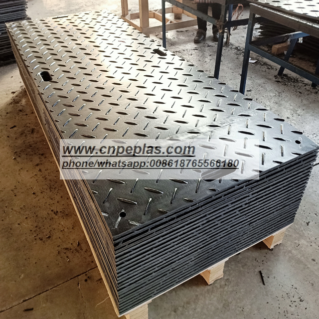 Heavy-Duty Signaroad Ground Protection Mats 6.8ft x 10ft Portable ...